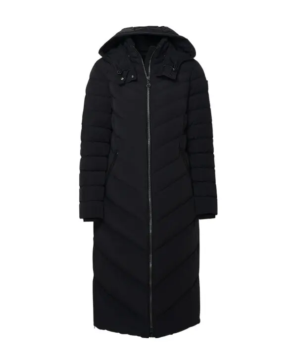 Moose Knuckles Hooded Quilted Parka Coat - No