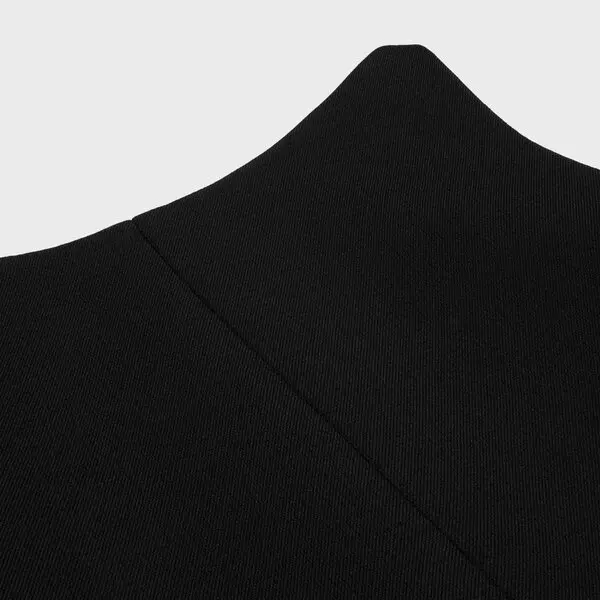 Celine Bouquet Mini Dress In Gauffered Double Wool