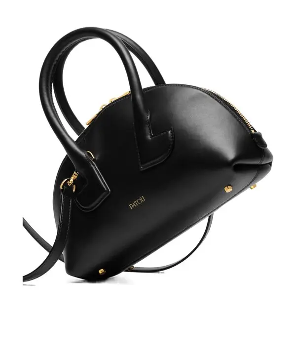 PATOU Le Bowling Top Handle Bag - Black