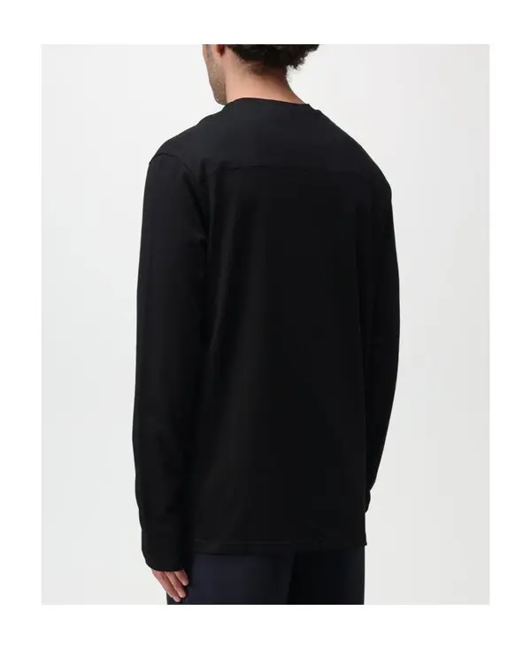 JIL SANDER Long-sleeved Crewneck T-shirt - Black