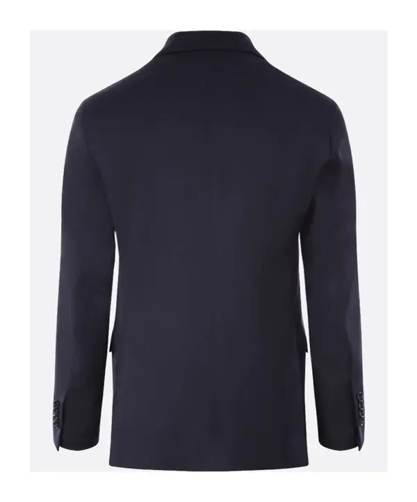 LARDINI Single-breasted Tailored Blazer - Black