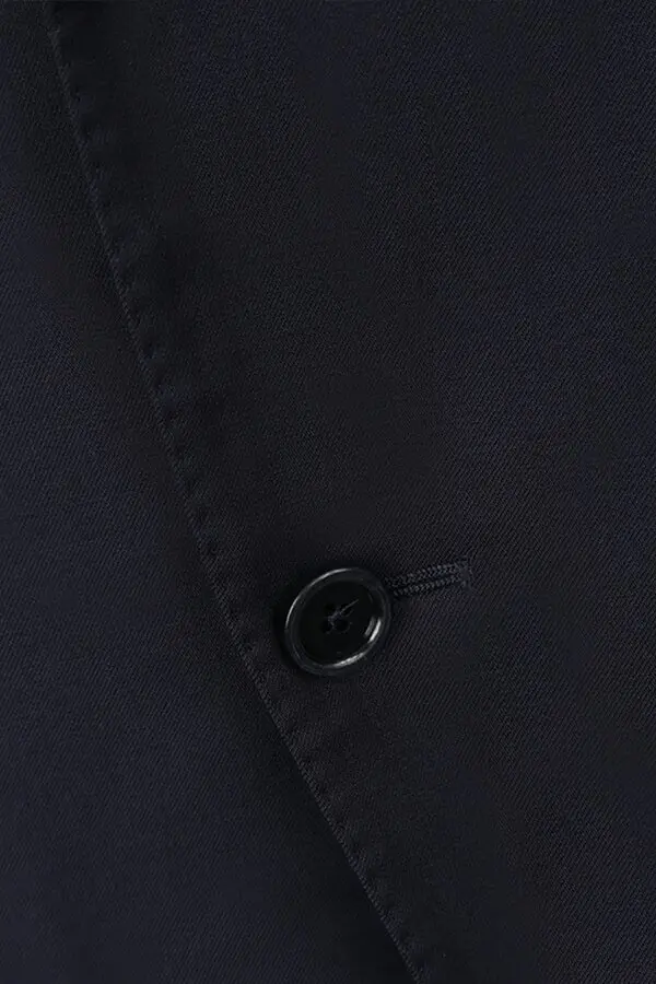 LARDINI Single-breasted Tailored Blazer - Black