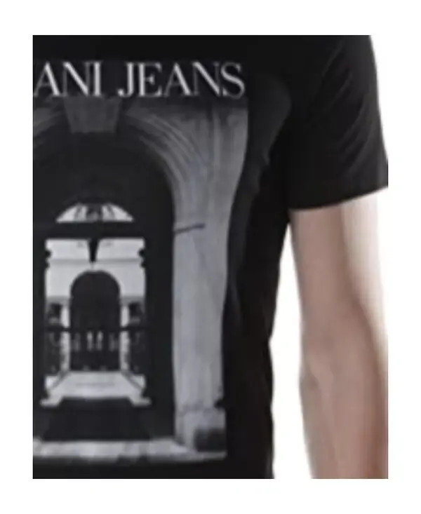 Emporio Armani Printed T-shirt - Black