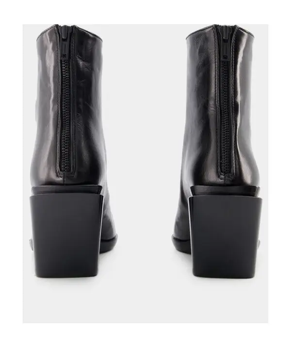 ANN DEMEULEMEESTER Pointed Toe Zip Up Boots