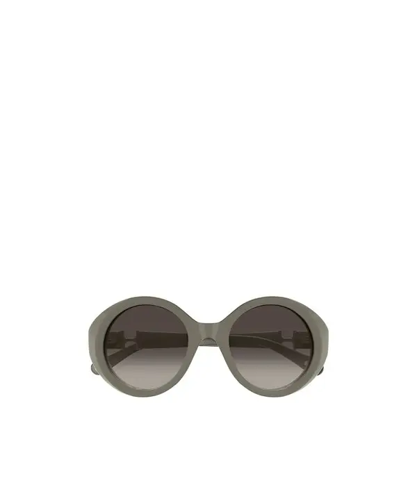 Chloé Eyewear Round Frame Sunglasses - Green