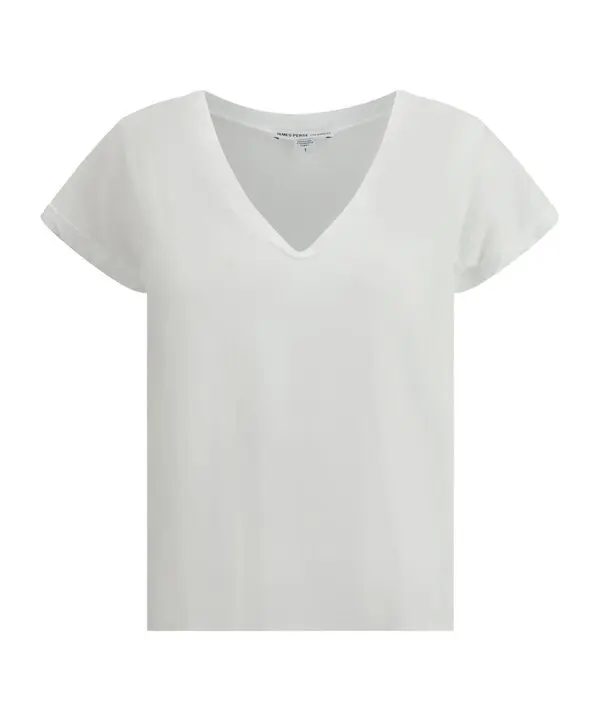 JAMES PERSE Crepe Jersey Oversized Short Sleeve Crew T-shirt - No