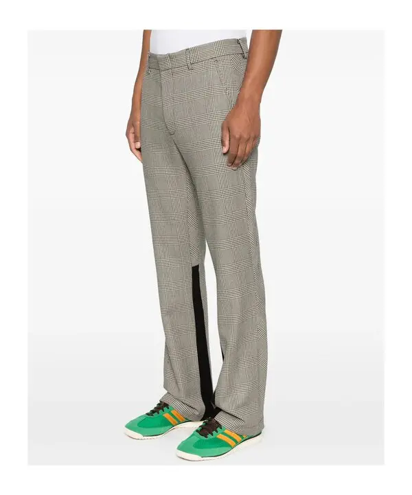 GALLERY DEPT. Plaid Trousers With Color Blocking - Gray
