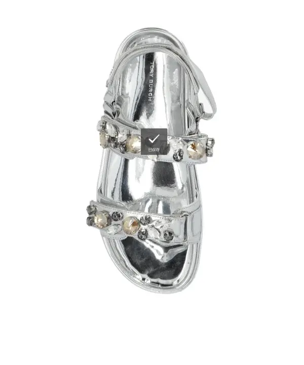 Tory Burch Kira Embellished Platform Sandals