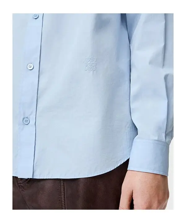 Loewe Buttoned Shirt - Light Blue