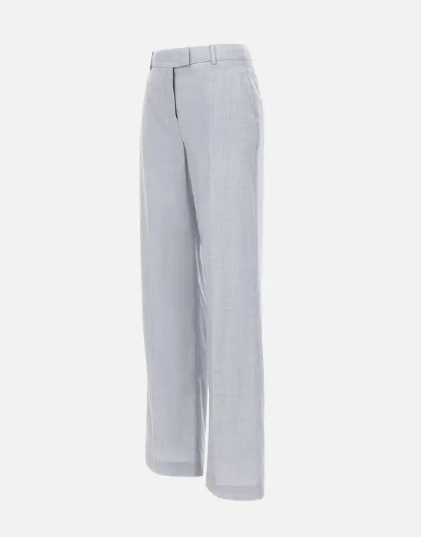 Eleventy Tailored Straight-leg Pants - Blue