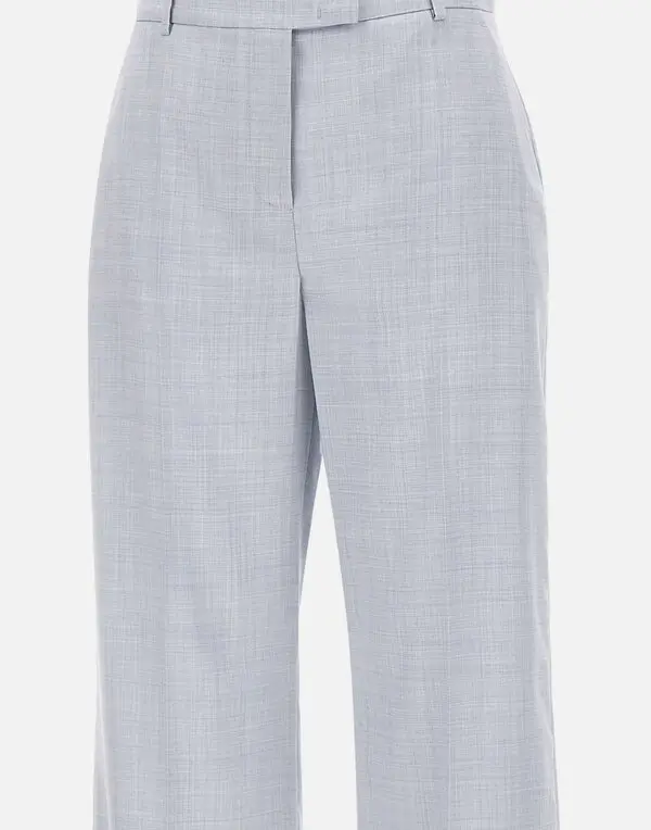 Eleventy Tailored Straight-leg Pants - Blue
