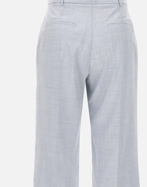 Eleventy Tailored Straight-leg Pants - Blue