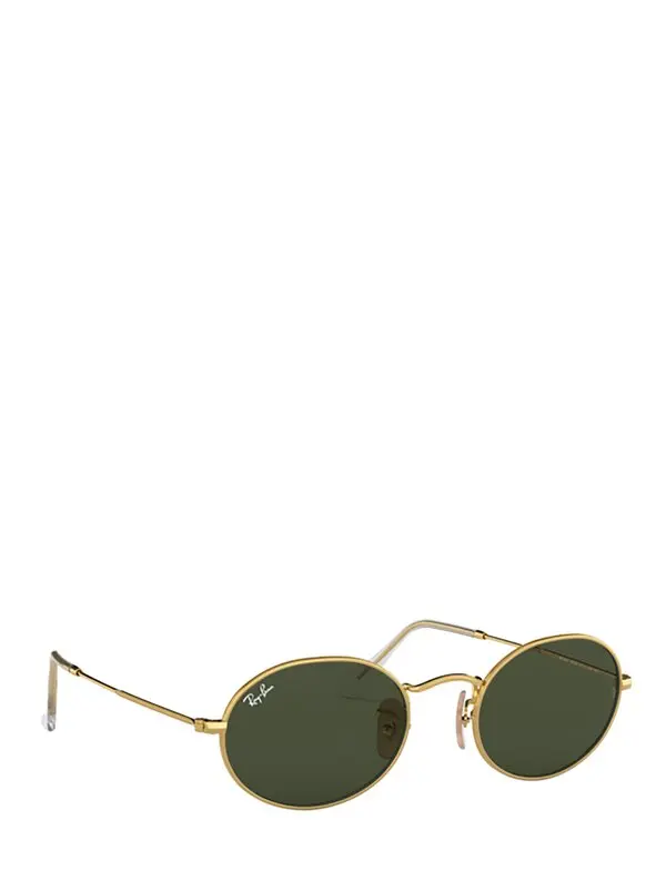 Ray-ban Oval Frame Sunglasses - Green