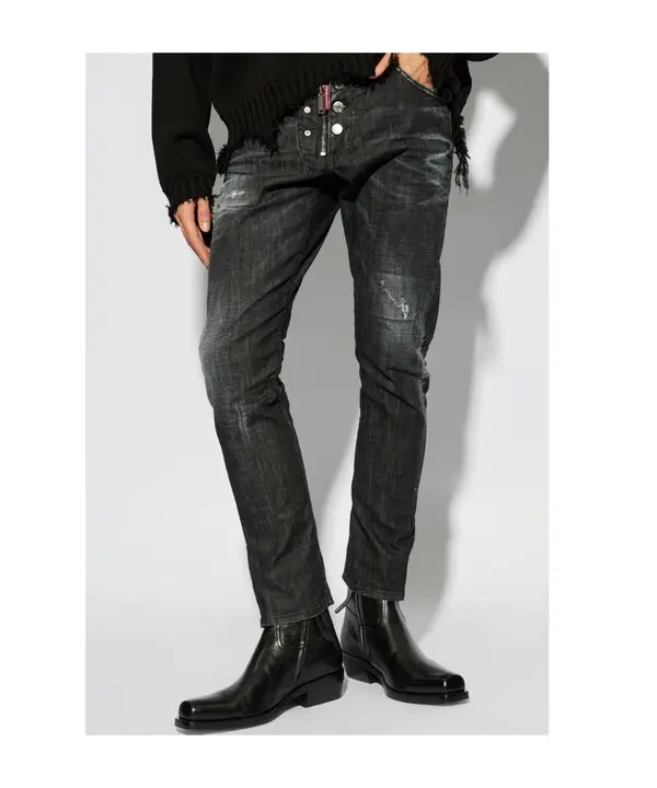 Dsquared2 Distressed Slim-fit Jeans