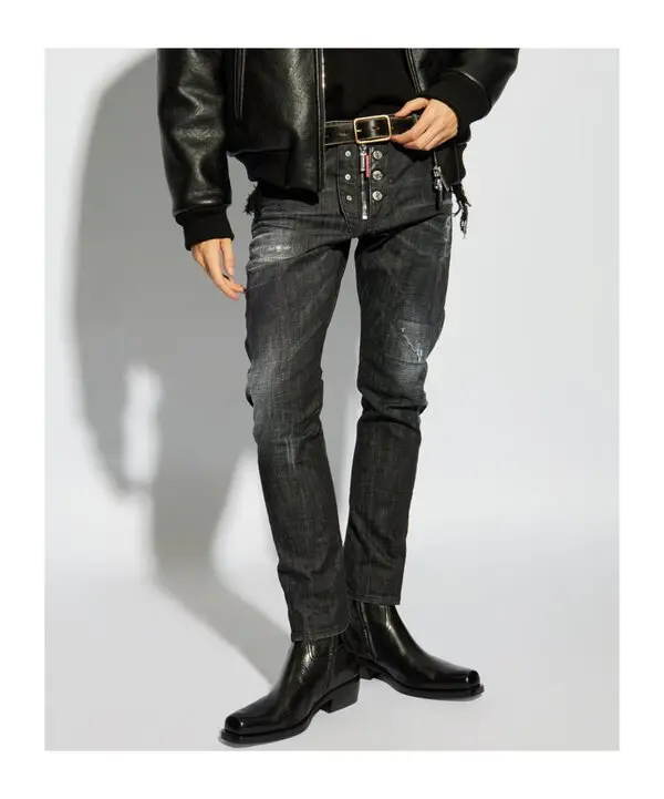 Dsquared2 Distressed Slim-fit Jeans