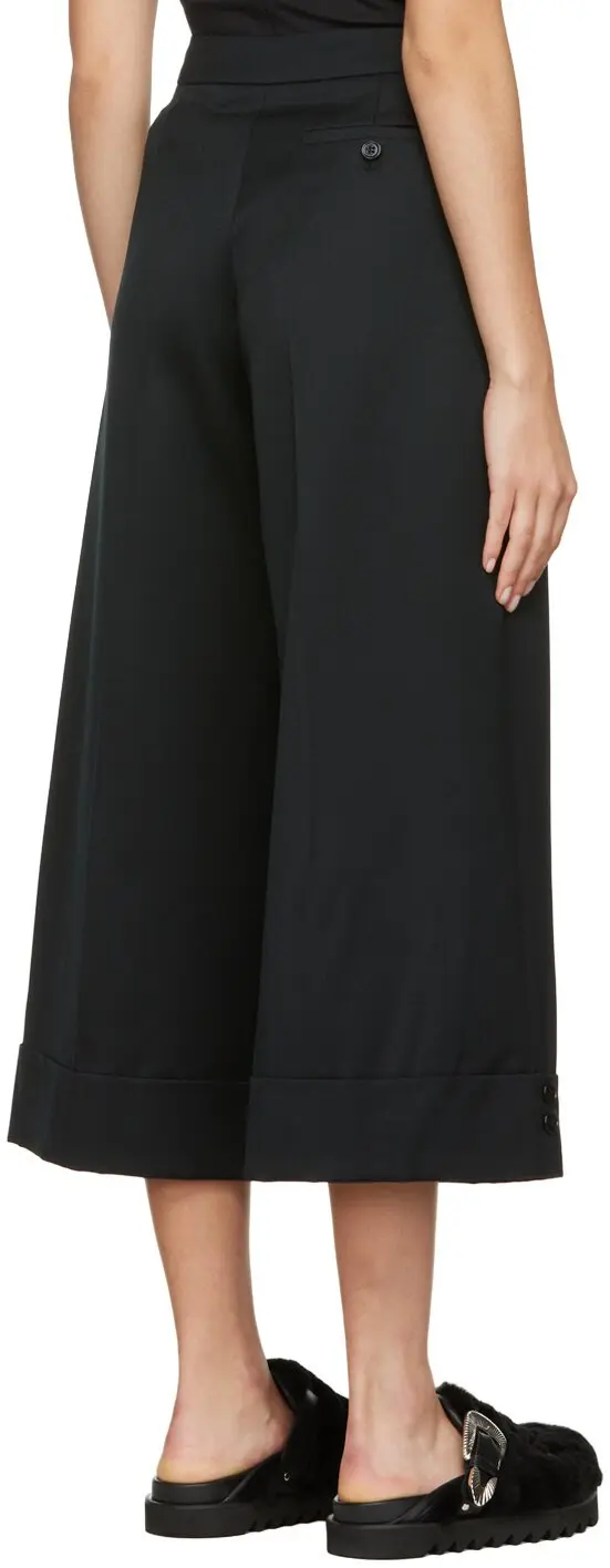 Simone Rocha Straight Pleated Casual Pants