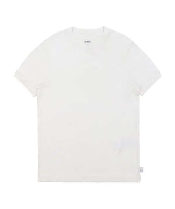Emporio Armani Open-necked Black Shirt
