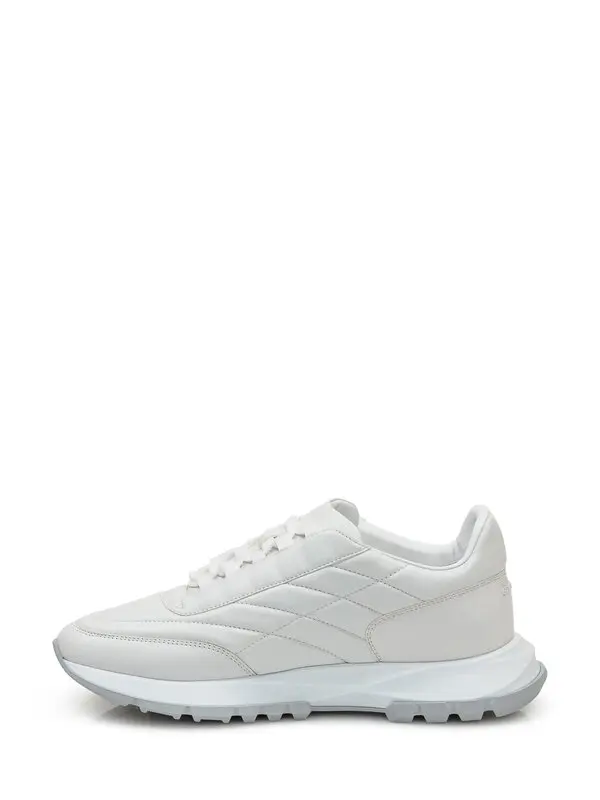 Givenchy Quilted Lace-up Sneakers - White
