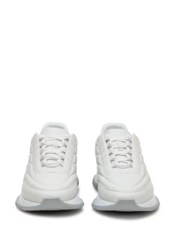 Givenchy Quilted Lace-up Sneakers - White