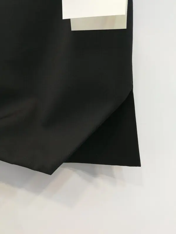 Alexander McQueen High Waist Asymmetrical Skirt With Side Slit