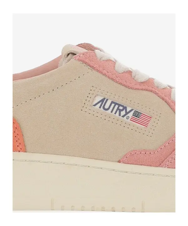 AUTRY Medalist Low-top Sneakers - Nude