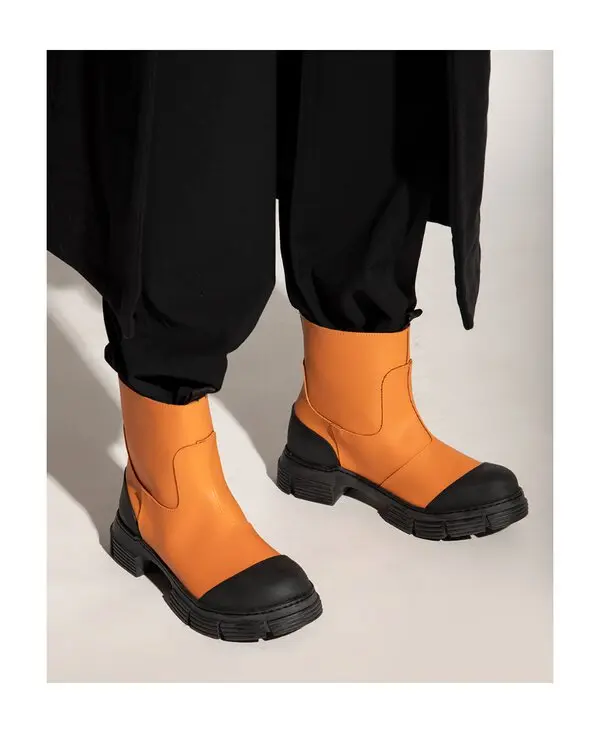 GANNI 55mm Chunky Slip-on Boots
