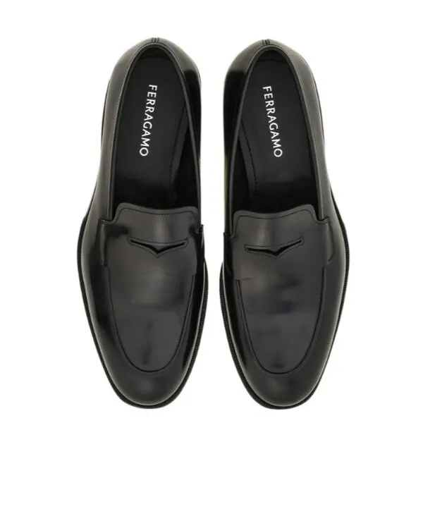 FERRAGAMO Penny Loafer - Black