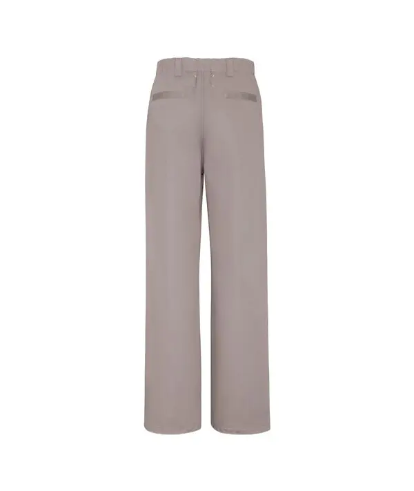 MAISON MARGIELA High Waist Wide Leg Trousers