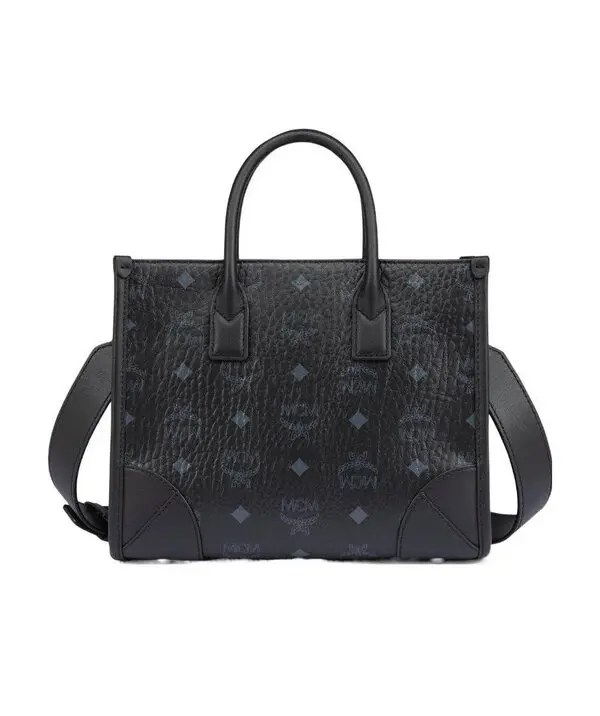 Mcm Visetos Monogram Shoulder Bag