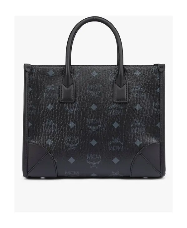 Mcm Visetos Monogram Shoulder Bag