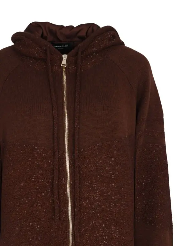 Fabiana Filippi Long Sleeve Zip-up Jacket