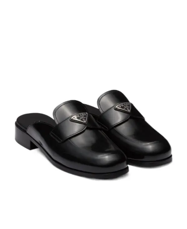 Prada Logo Mule
