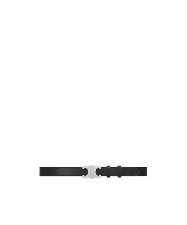 Celine Triomphe Belt - Black