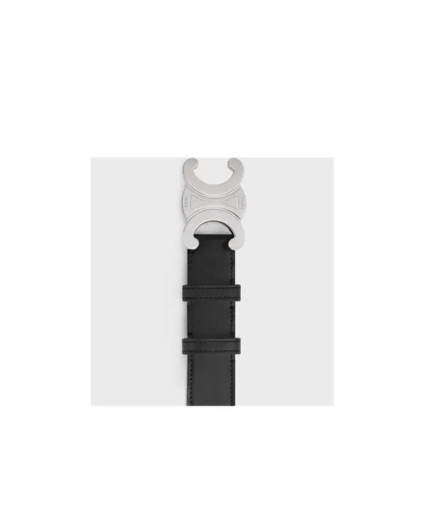 Celine Triomphe Belt - Black