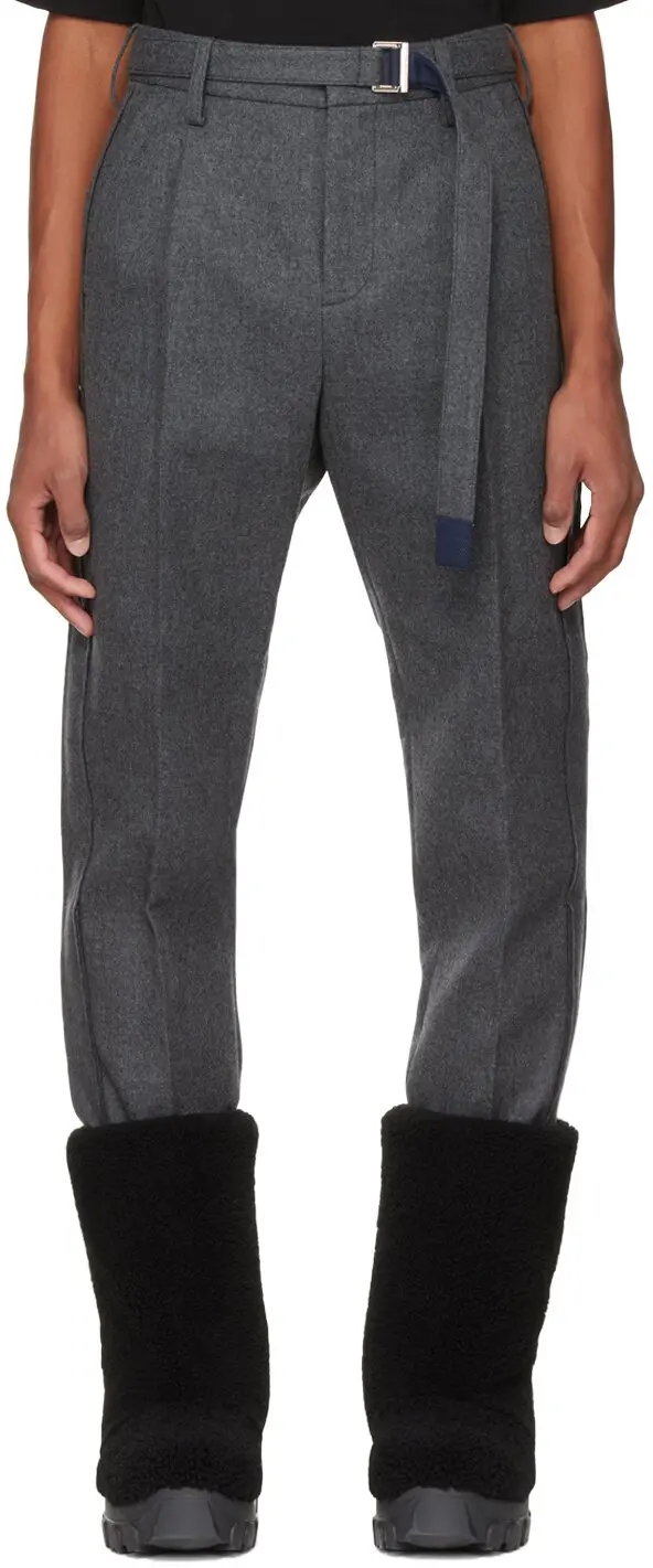 Sacai Logo Casual Pants