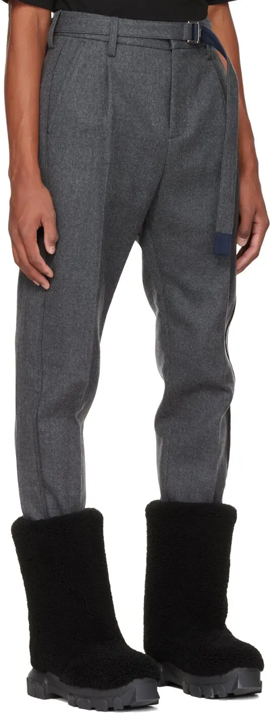 Sacai Logo Casual Pants