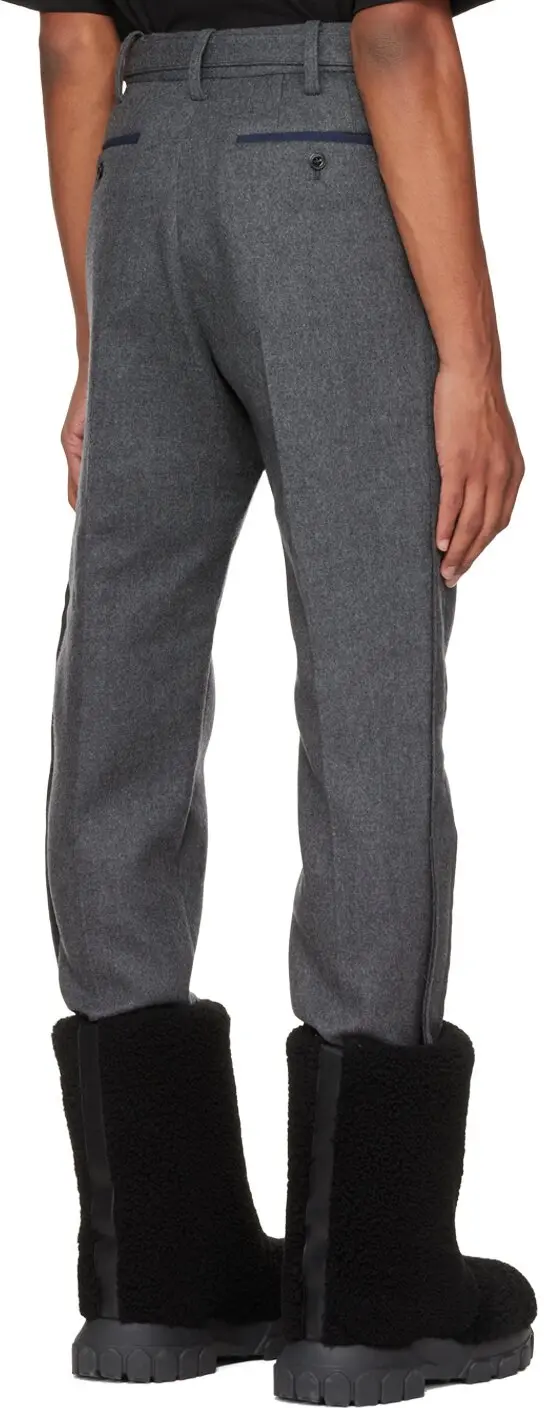 Sacai Logo Casual Pants