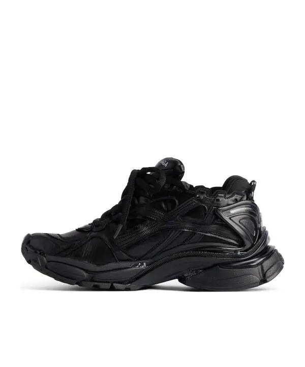 Balenciaga Runner Ripstop Sneakers - Black