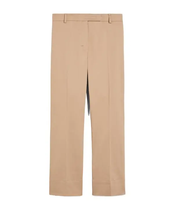 Max Mara Felice Cropped Flared Pants