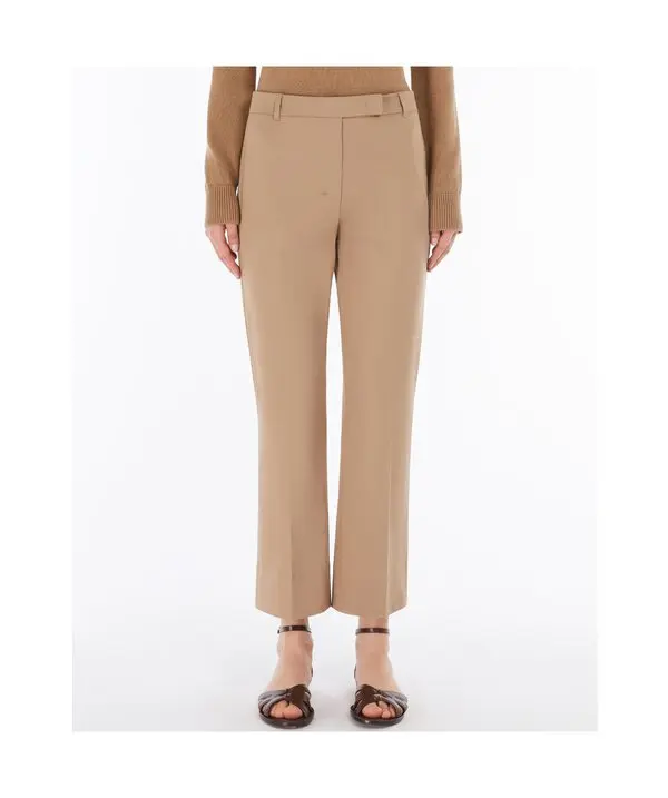 Max Mara Felice Cropped Flared Pants