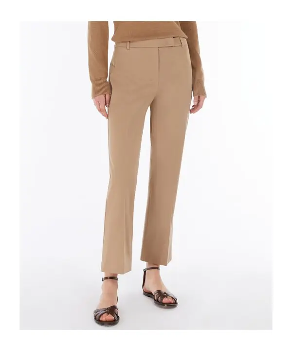 Max Mara Felice Cropped Flared Pants