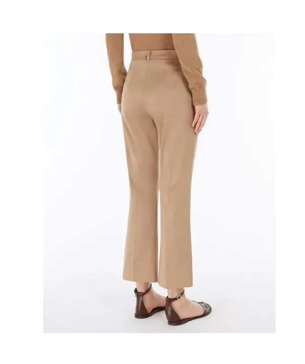 Max Mara Felice Cropped Flared Pants