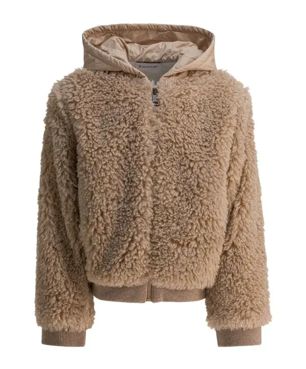 Moncler Teddy Zip-up Hoodie