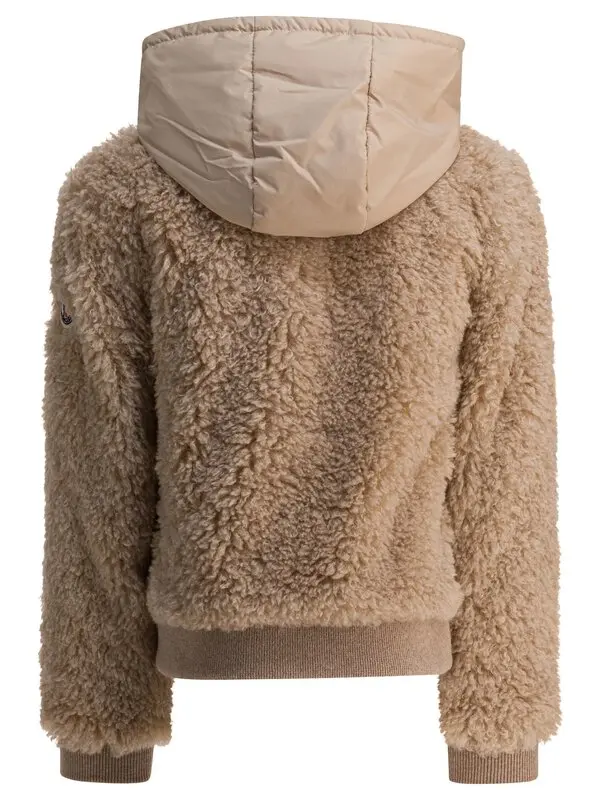 Moncler Teddy Zip-up Hoodie
