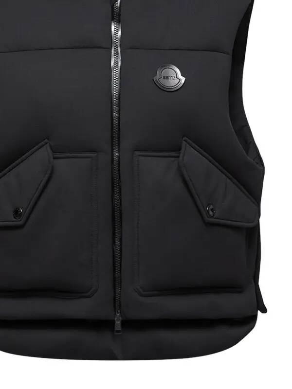 Moncler X Edward Enninful Otis Zip-up Gilet - Black