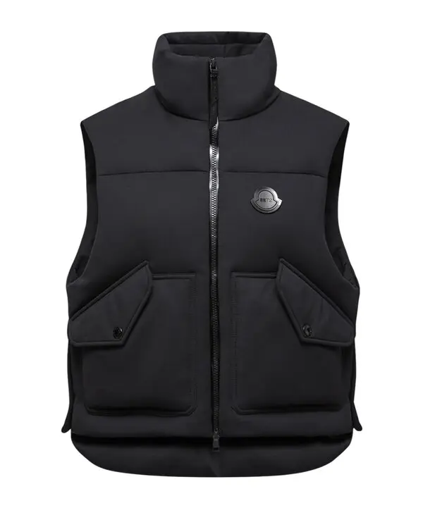 Moncler X Edward Enninful Otis Zip-up Gilet - Black