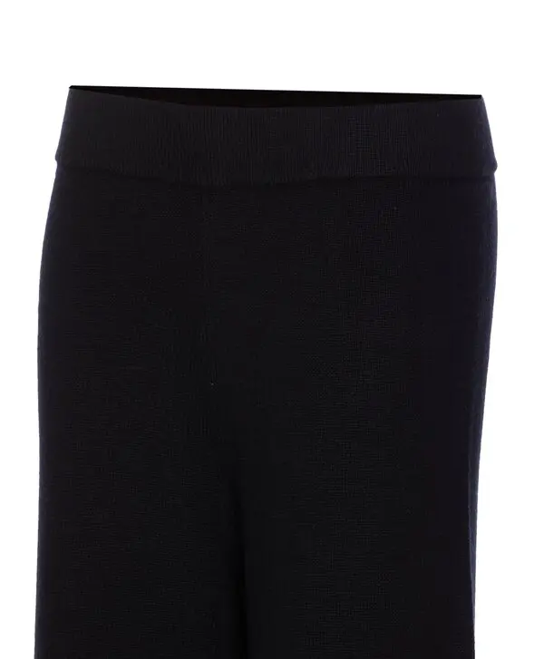 Max Mara Mortiz Knitted Trousers - Black