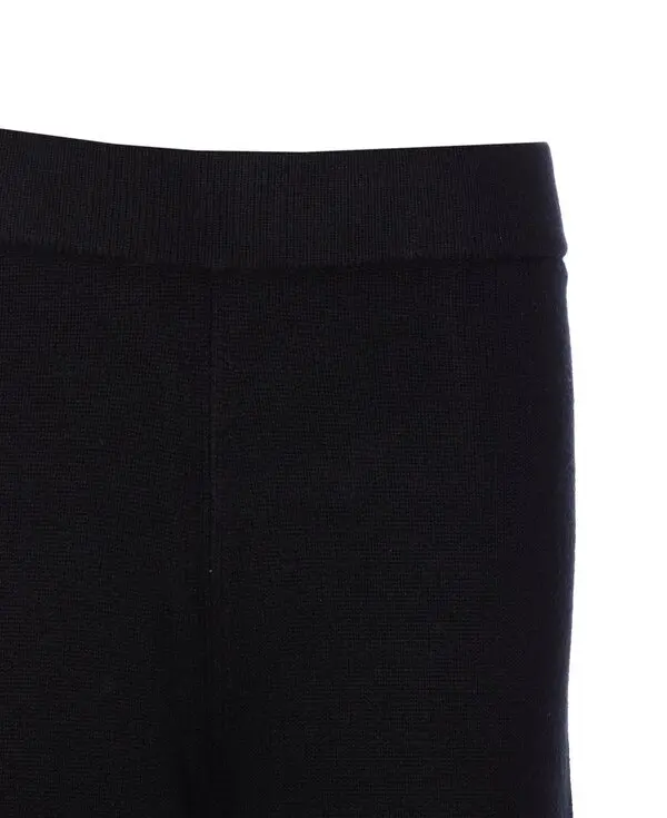 Max Mara Mortiz Knitted Trousers - Black