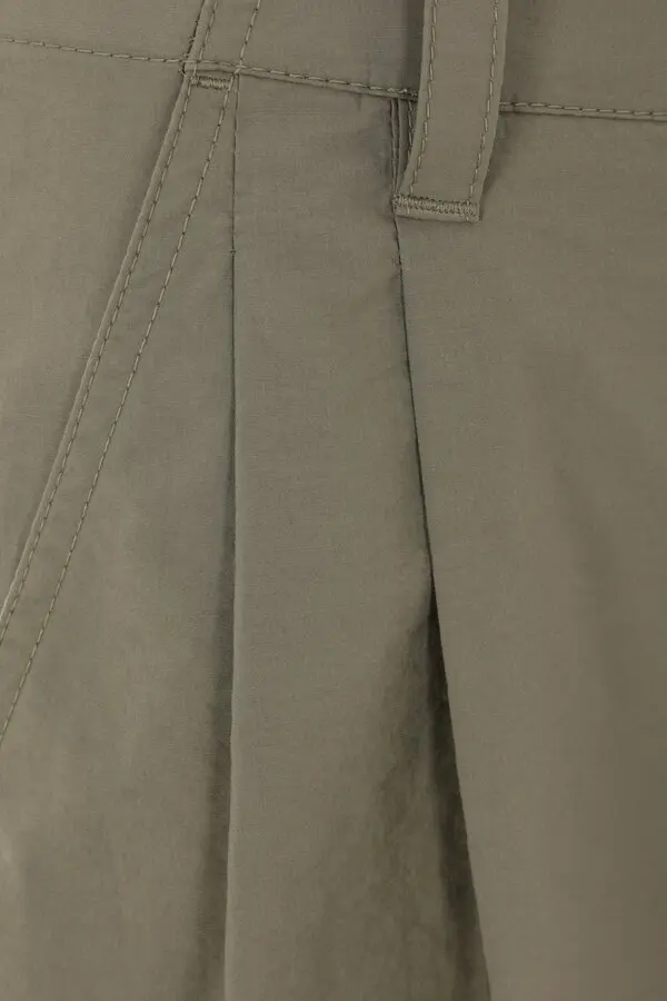 Brunello Cucinelli Pleated Wide-leg Trousers - Green