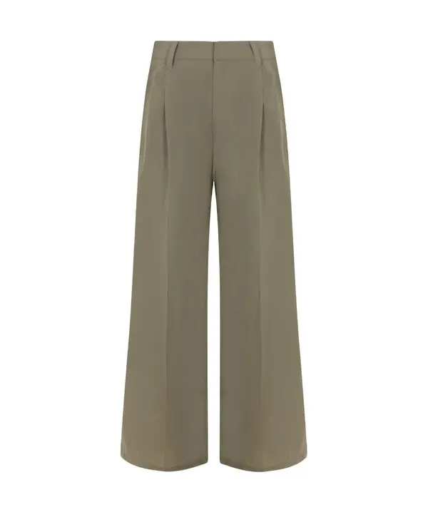 Brunello Cucinelli Pleated Wide-leg Trousers - No